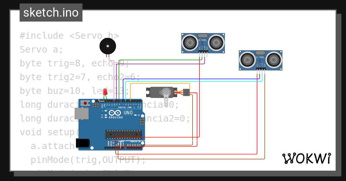 S6e6 Basurero Automatizado Wokwi Esp32 Stm32 Arduino Simulator 1269