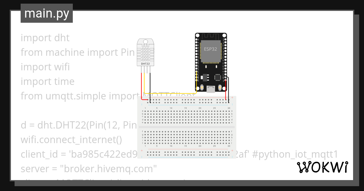 Pyiotmqtt1 Wokwi Esp32 Stm32 Arduino Simulator 
