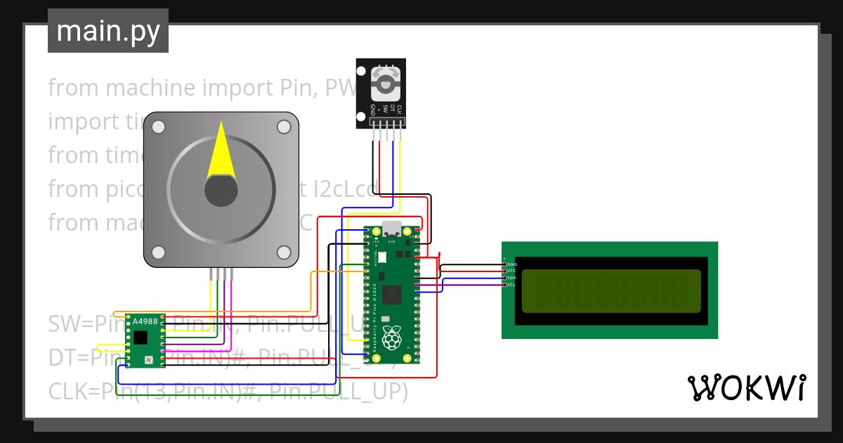 PRACTICA 8 C - Wokwi ESP32, STM32, Arduino Simulator