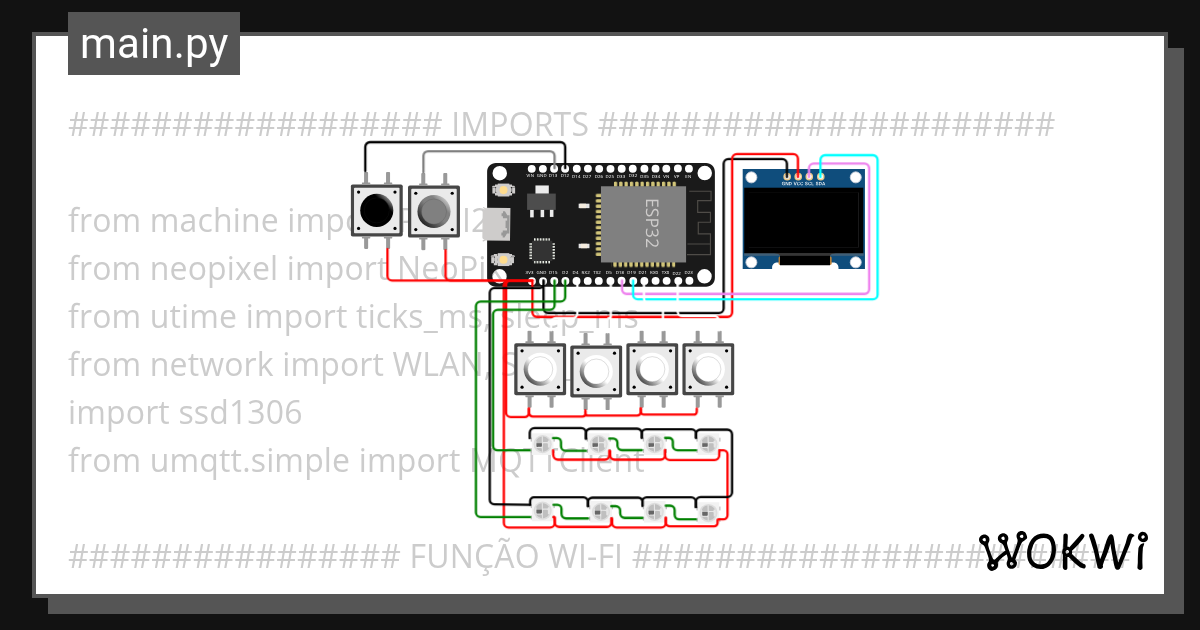 Wokwi - Online ESP32, STM32, Arduino Simulator