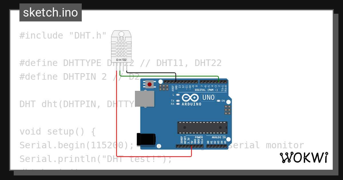 Dht22 Testo Wokwi Esp32 Stm32 Arduino Simulator