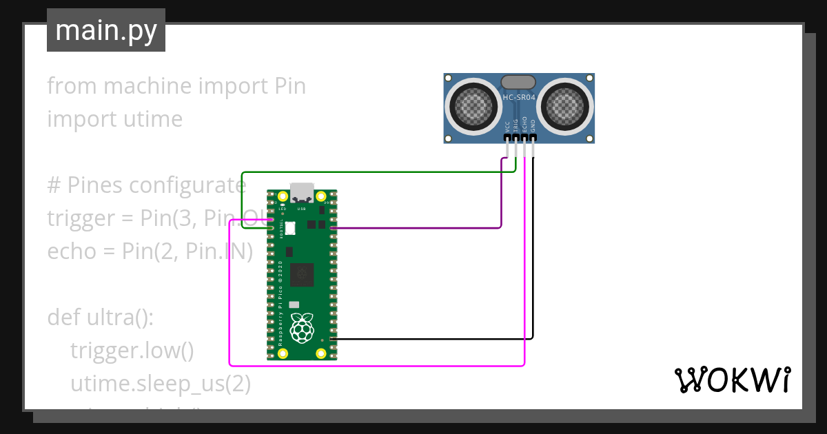 Raspberry pi picot - Wokwi ESP32, STM32, Arduino Simulator