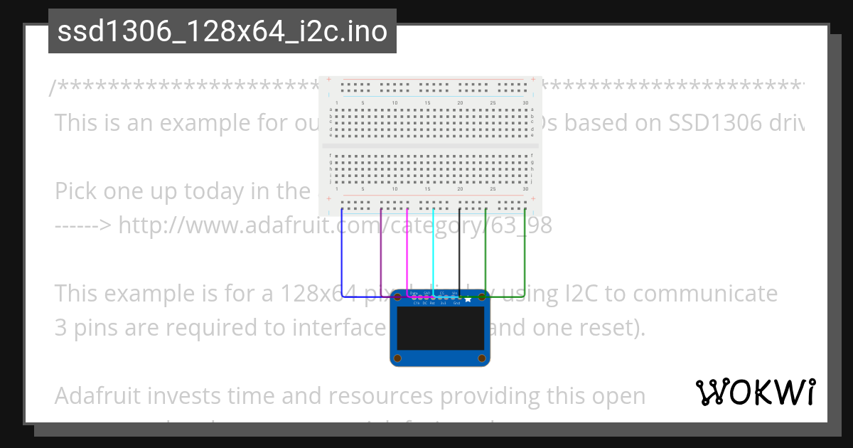 ssd1306_128x64_i2c.ino Copy - Wokwi ESP32, STM32, Arduino Simulator