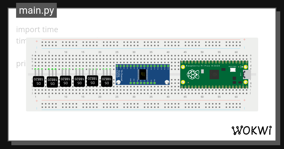 파이피코cd74hc4067 Wokwi Esp32 Stm32 Arduino Simulator 2581