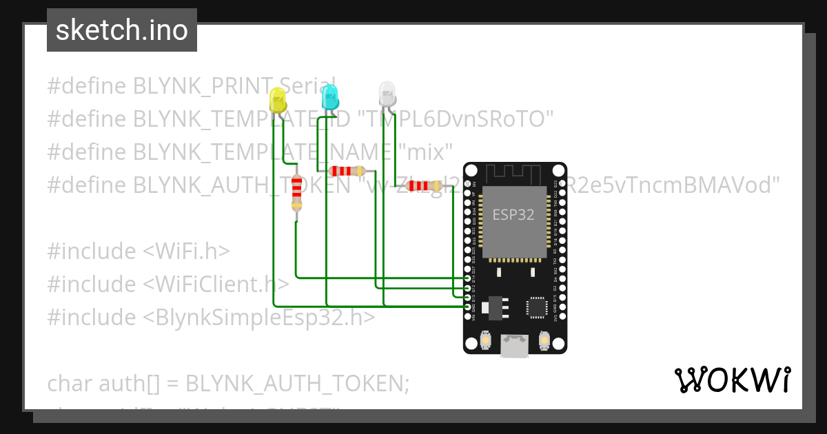 Wokwi - Online ESP32, STM32, Arduino Simulator