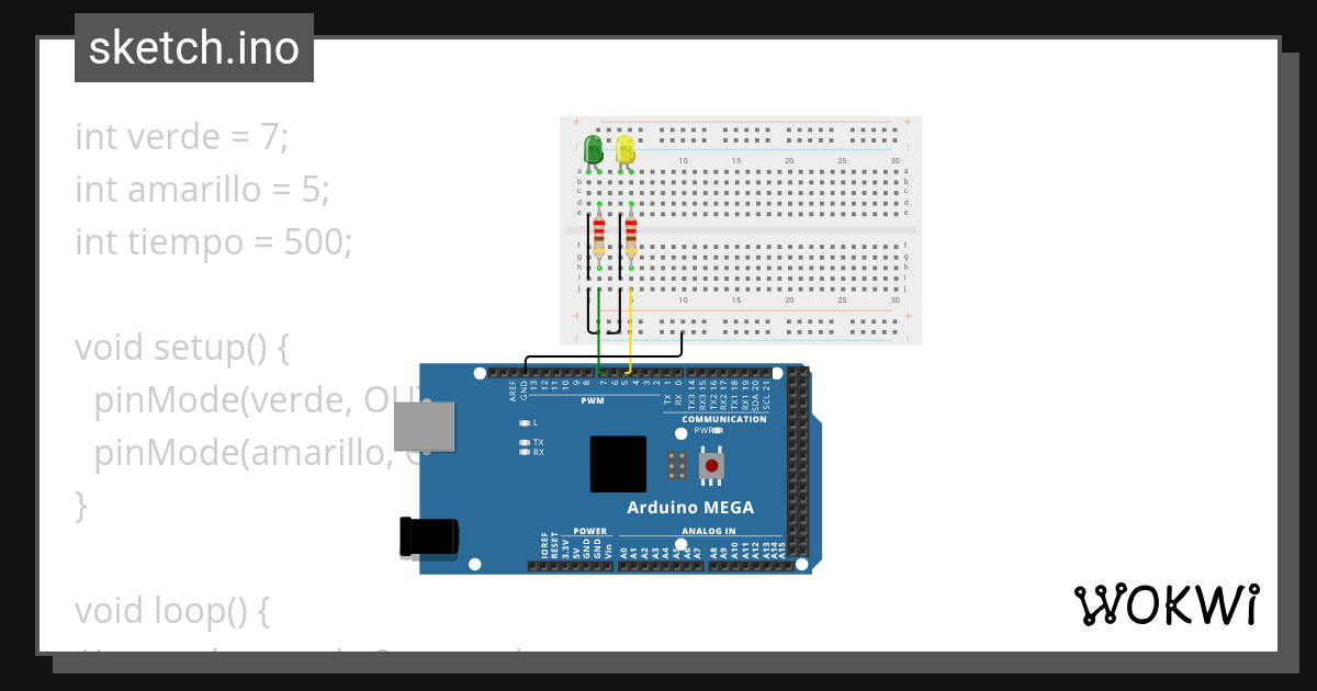 Parpadeo doble dos leds - Wokwi ESP32, STM32, Arduino Simulator Parpadeo doble dos leds - Wokwi ESP32, STM32, Arduino Simulator
