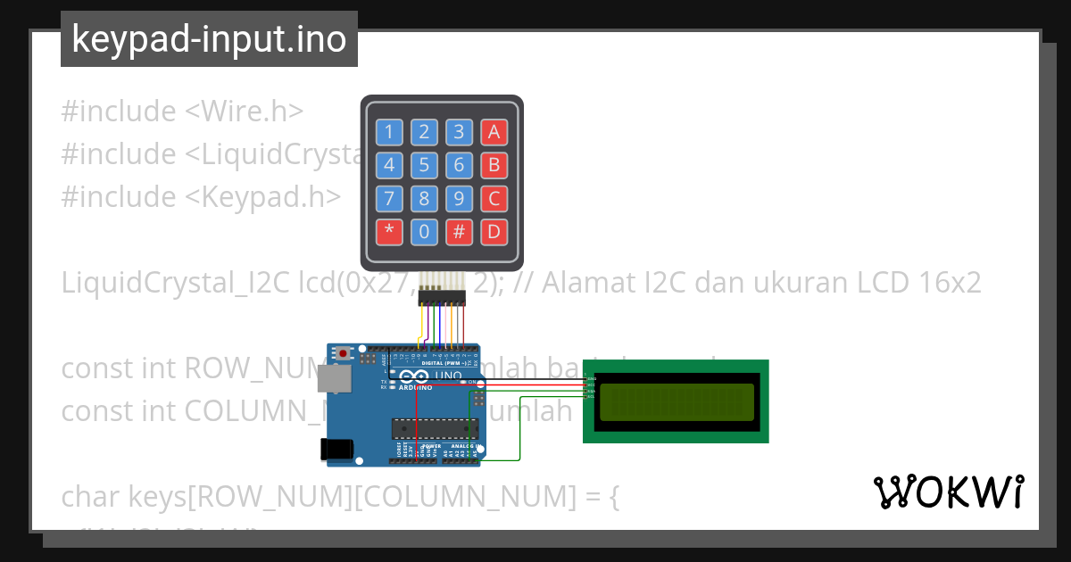 keypad-input.ino Copy - Wokwi ESP32, STM32, Arduino Simulator