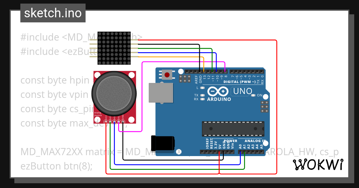 HW: Dodge the Obstacle - Wokwi ESP32, STM32, Arduino Simulator