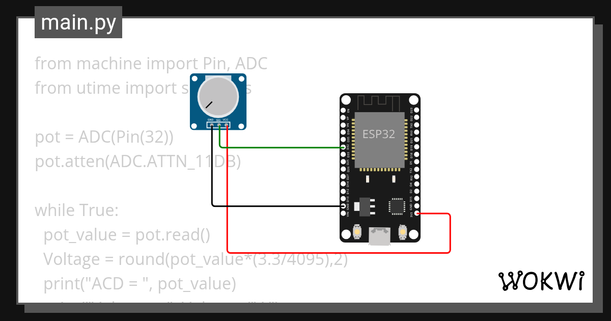 Adc Wokwi Esp32 Stm32 Arduino Simulator