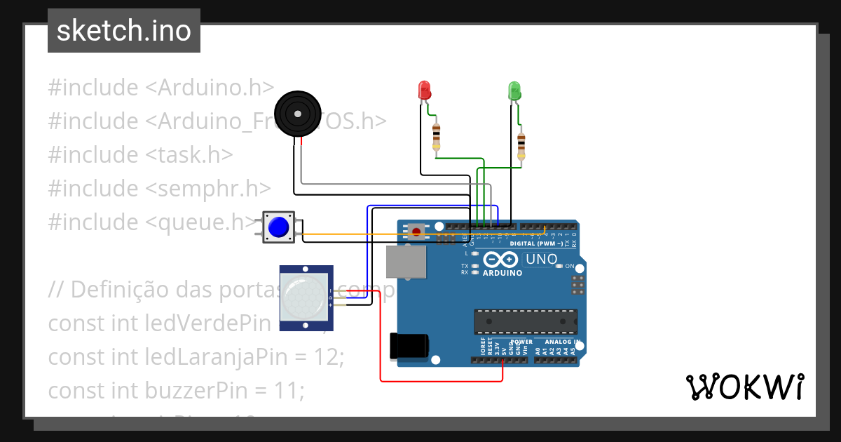 Prova 3 - Wokwi ESP32, STM32, Arduino Simulator