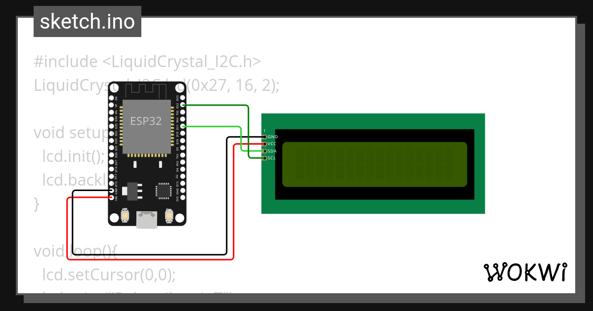 Wokwi - Online ESP32, STM32, Arduino Simulator Wokwi - Online ESP32, STM32, Arduino Simulator