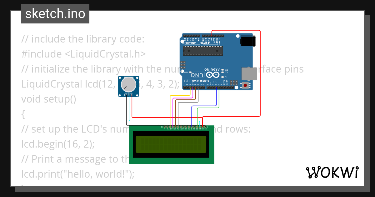 LAB 5 SHEET TASK 1 - Wokwi ESP32, STM32, Arduino Simulator