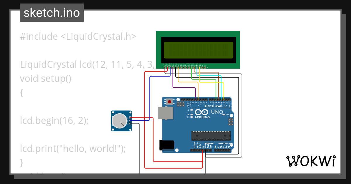 LAB 5 TASK 1 - Wokwi ESP32, STM32, Arduino Simulator