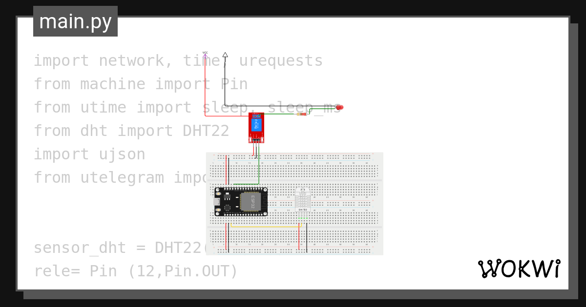 Bot Telegram Wokwi Esp32 Stm32 Arduino Simulator 3144