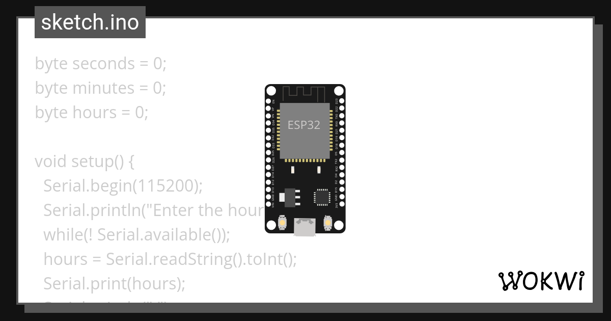 C 265 Wokwi Esp32 Stm32 Arduino Simulator 5020
