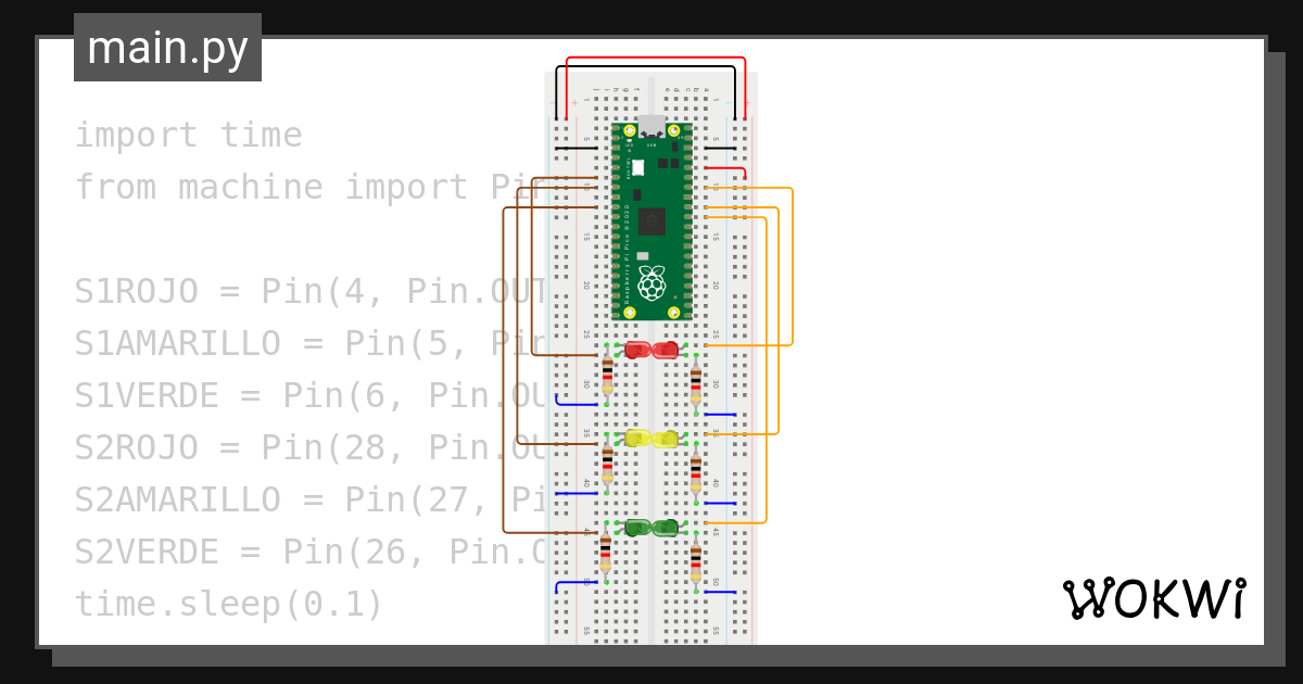 Práctica 1 2do Interciclo Wokwi Esp32 Stm32 Arduino Simulator 8622