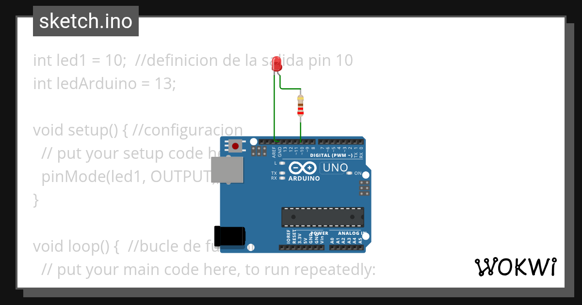 practica2 - Wokwi ESP32, STM32, Arduino Simulator