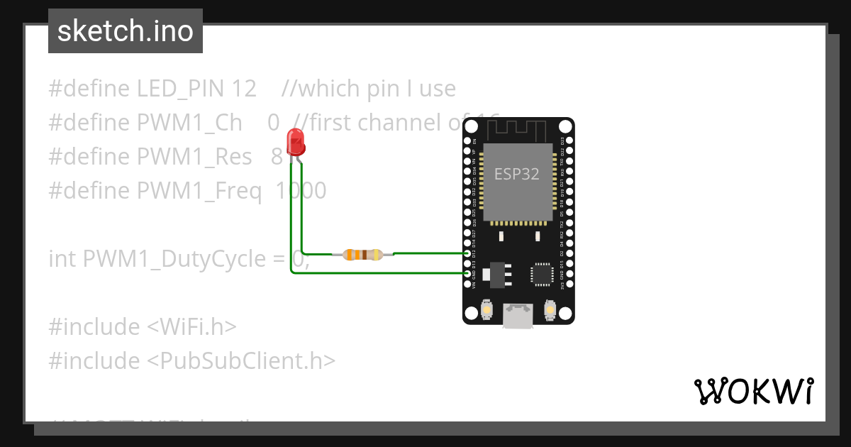 attuatore 2 funzionante - Wokwi ESP32, STM32, Arduino Simulator
