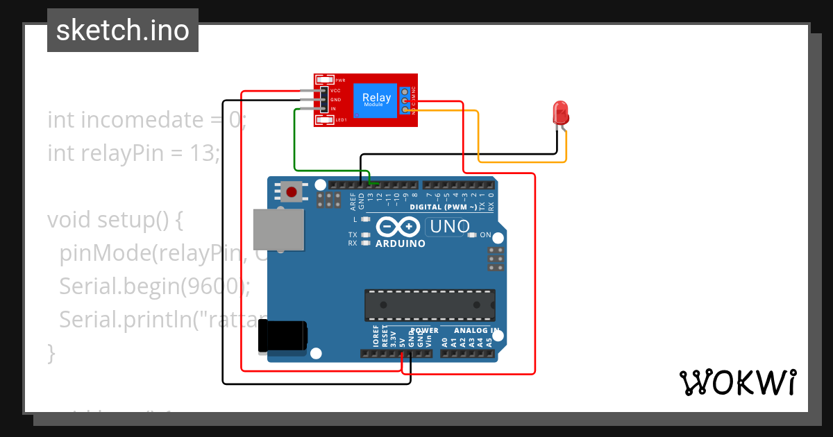 Relay Copy Wokwi Esp32 Stm32 Arduino Simulator