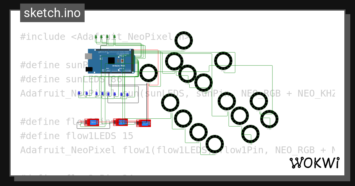 Solar Wokwi Esp32 Stm32 Arduino Simulator 8855