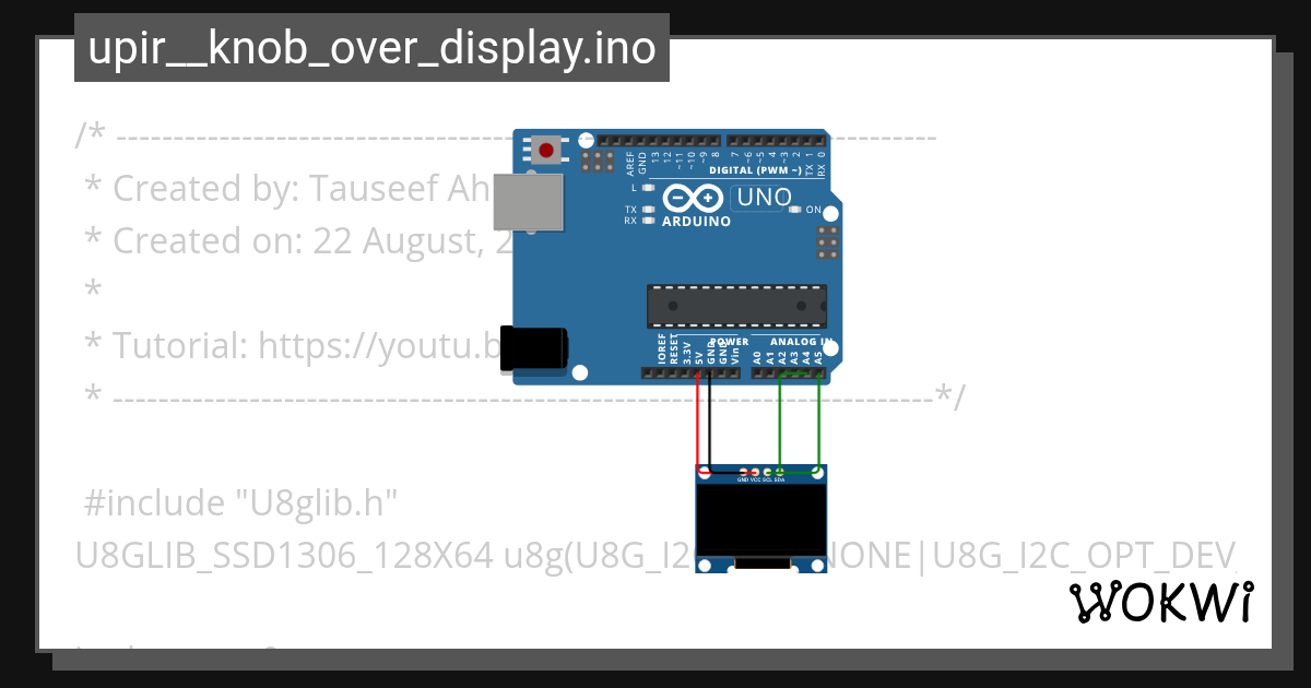 1306oled - Wokwi ESP32, STM32, Arduino Simulator