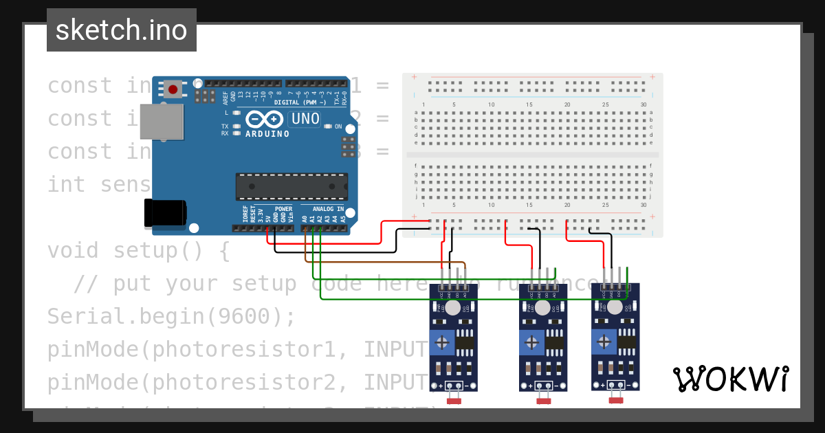 Activity 3 Photoresistor Wokwi Esp32 Stm32 Arduino Simulator