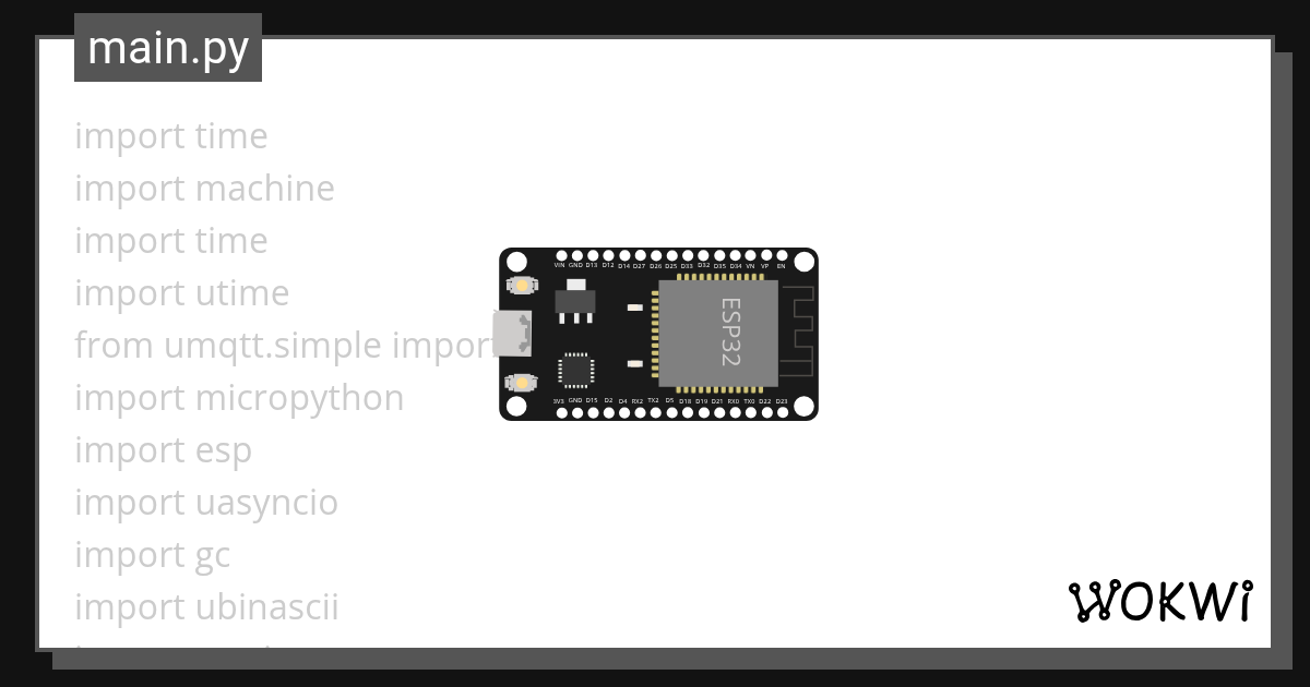 esp_mqtt_monitor - Wokwi ESP32, STM32, Arduino Simulator
