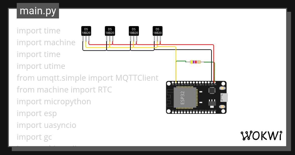 esp_sensor_publisher - Wokwi ESP32, STM32, Arduino Simulator