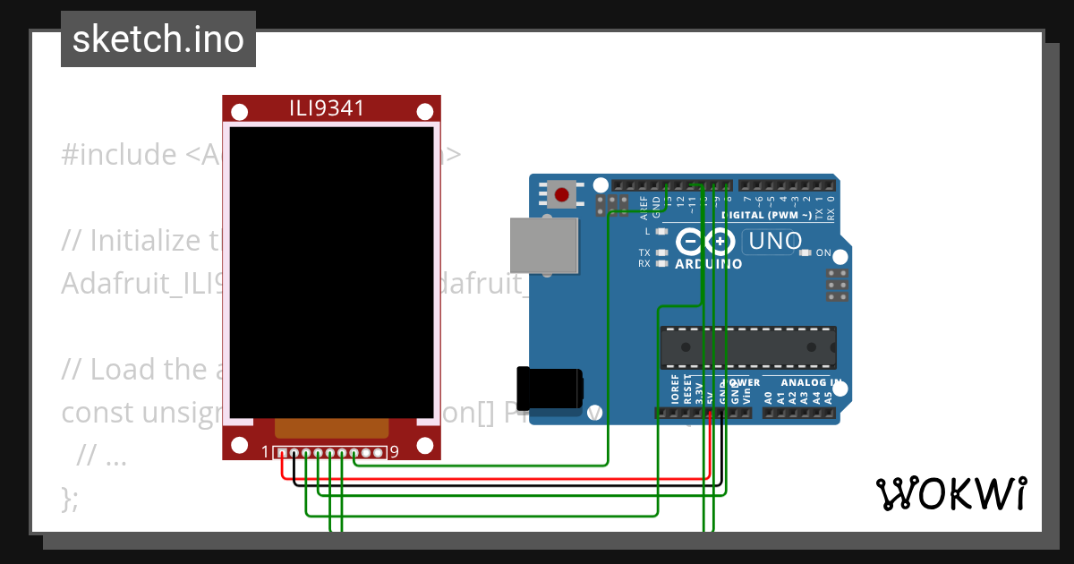 Animation Template Wokwi Esp32 Stm32 Arduino Simulator