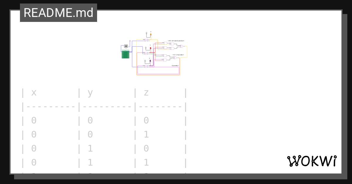 3 Bit Counter Wokwi Esp32 Stm32 Arduino Simulator 4758