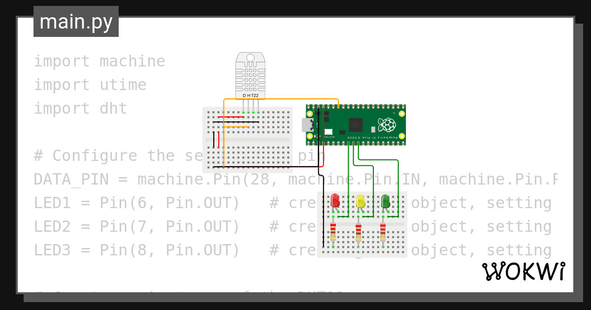 Dht11 Sensor Copy Copy Wokwi Esp32 Stm32 Arduino Simulator 
