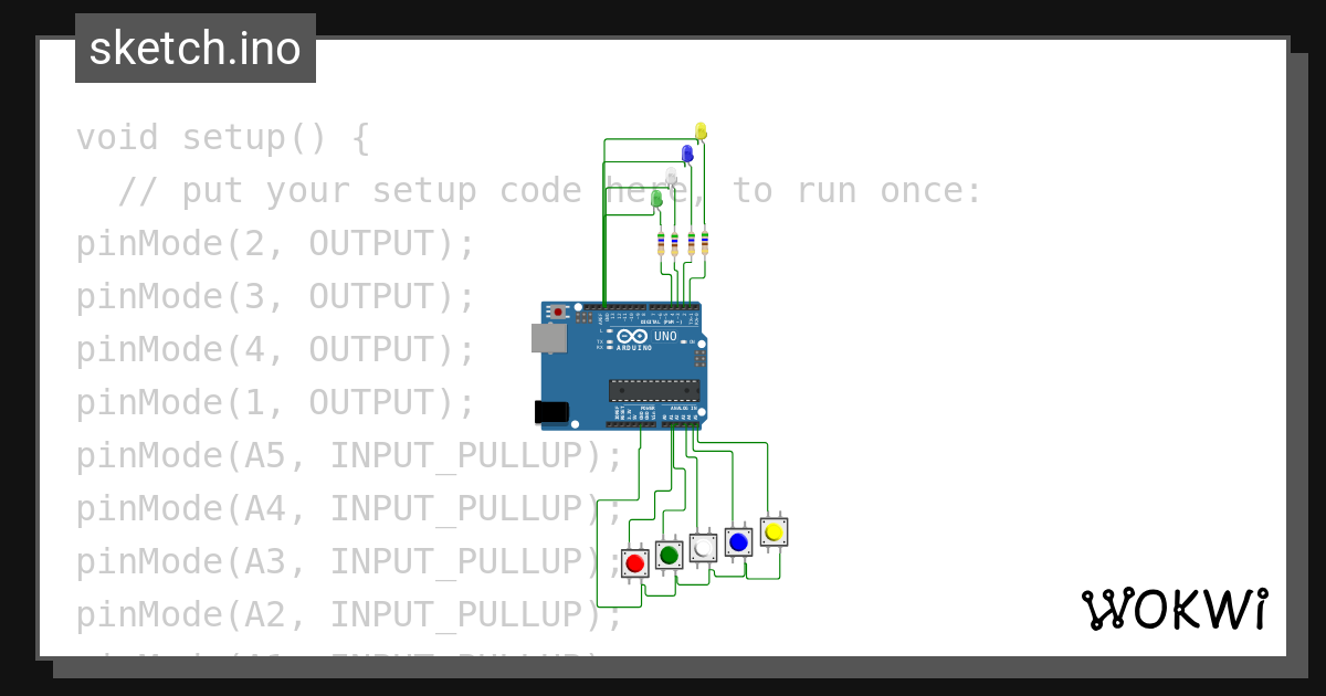 Tugas Kelap Klip Wokwi Esp32 Stm32 Arduino Simulator