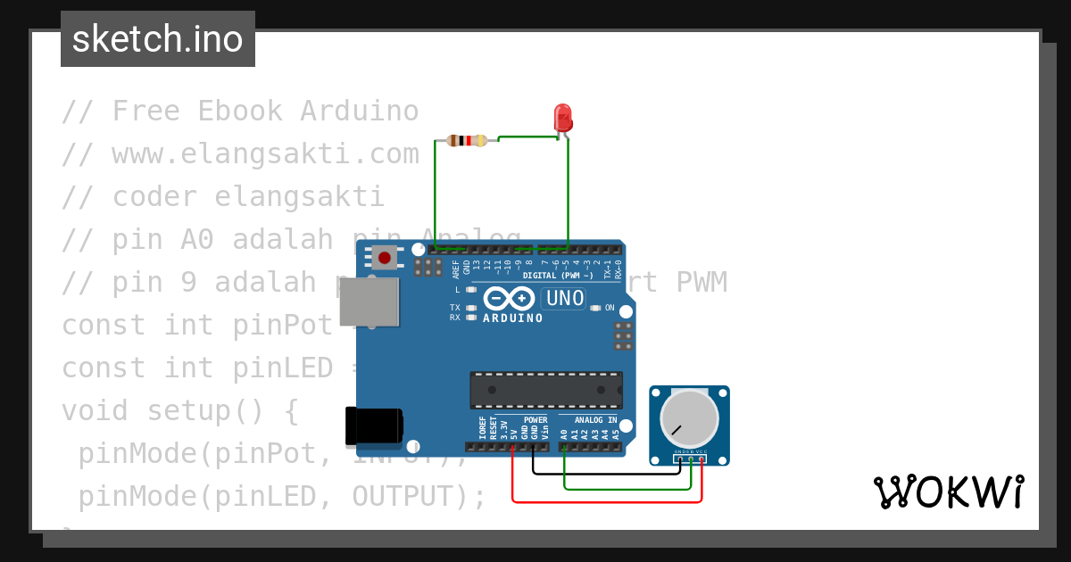 Analoginput Wokwi Esp32 Stm32 Arduino Simulator