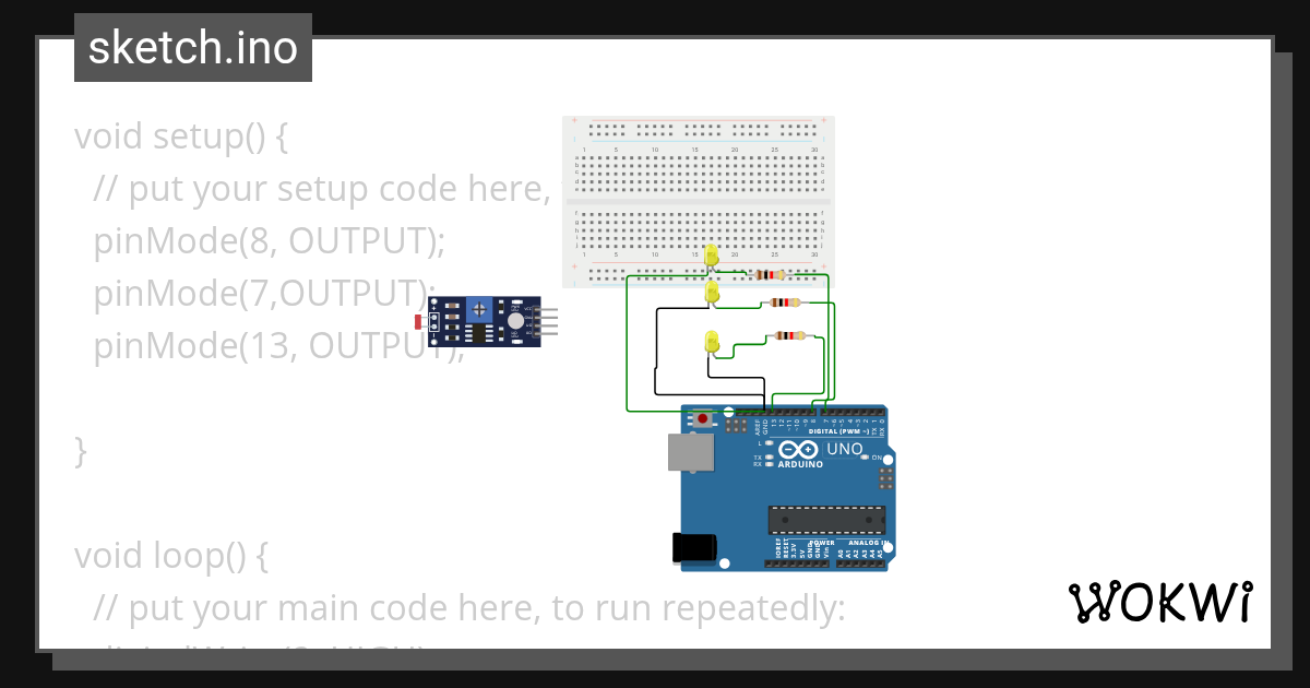 Traffic Signal Wokwi Esp32 Stm32 Arduino Simulator 9328