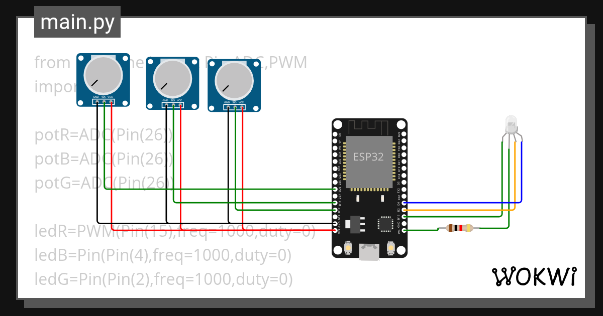 Wokwi - Online ESP32, STM32, Arduino Simulator