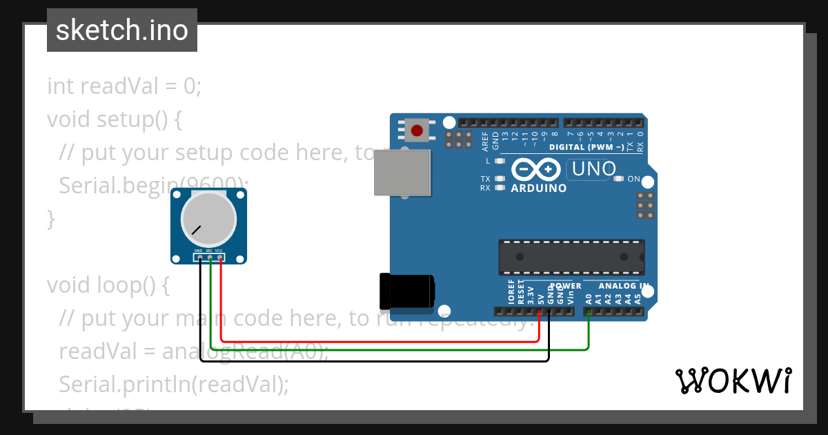 adc ex1 - Wokwi ESP32, STM32, Arduino Simulator adc ex1 - Wokwi ESP32, STM32, Arduino Simulator