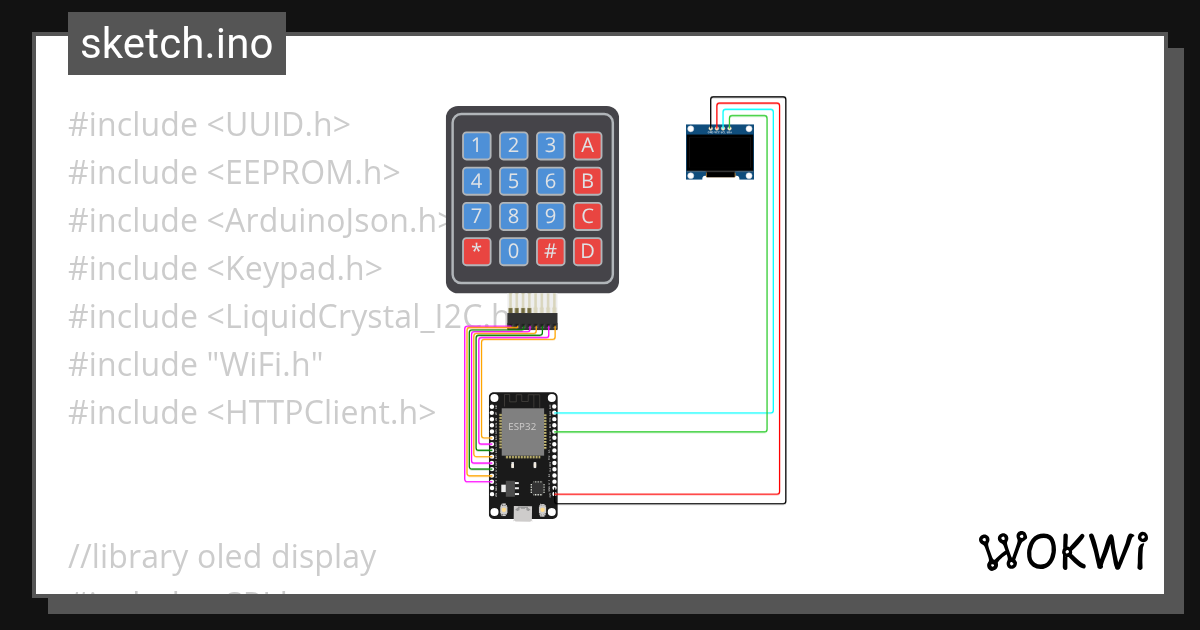 ESP33 - Wokwi ESP32, STM32, Arduino Simulator