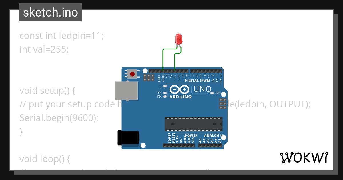 PWM assignment@ - Wokwi ESP32, STM32, Arduino Simulator PWM assignment@ - Wokwi ESP32, STM32, Arduino Simulator