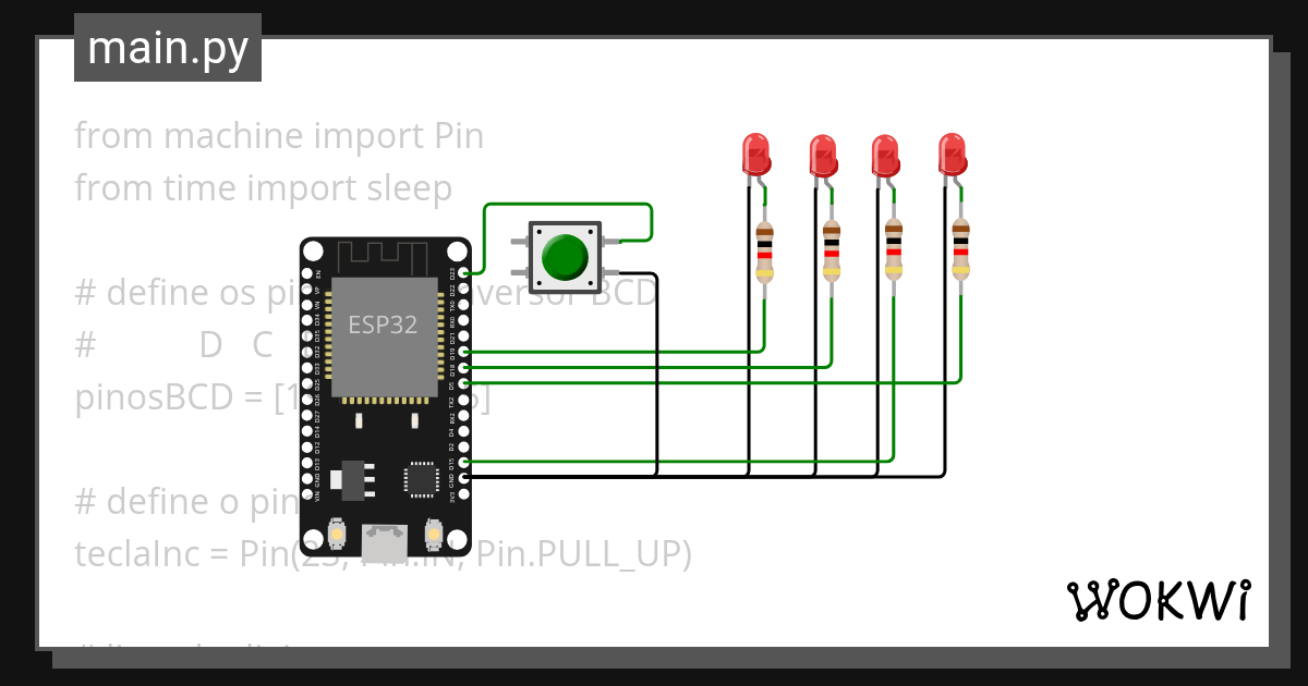 exercicio01 - Wokwi ESP32, STM32, Arduino Simulator