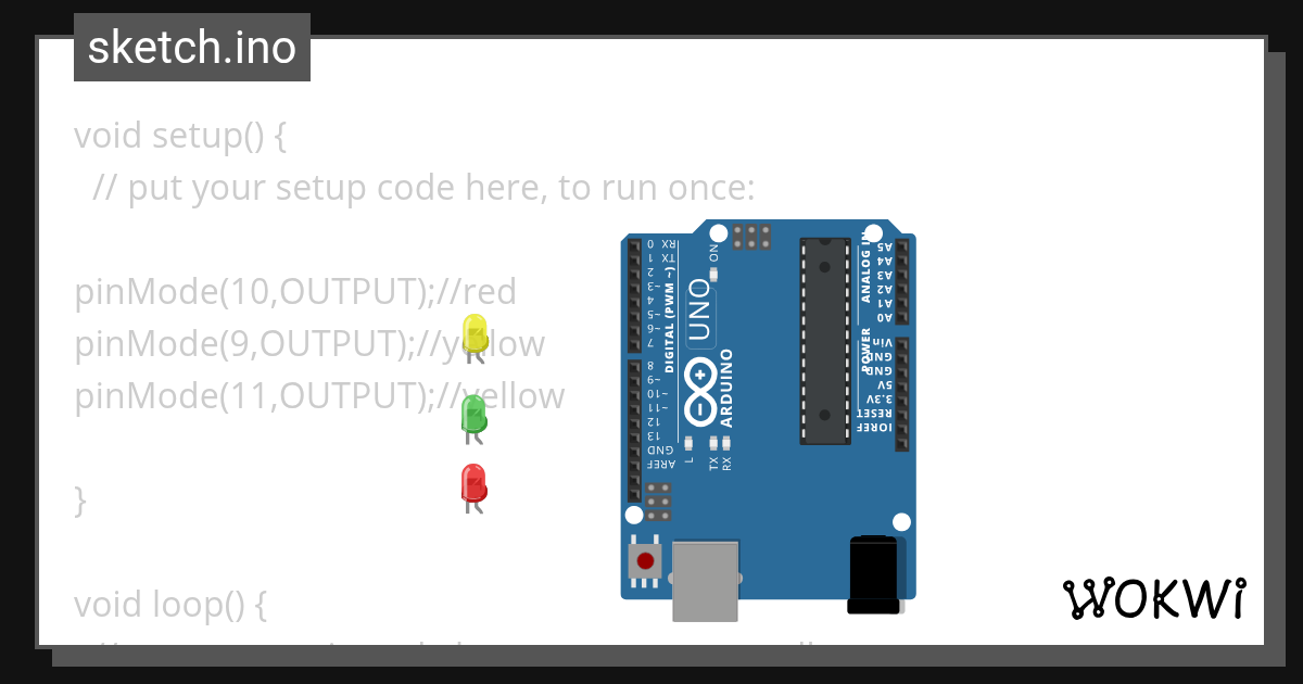 Traffic Wokwi Esp32 Stm32 Arduino Simulator 7685