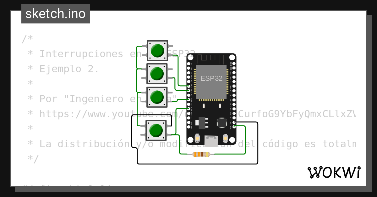 Interrupcionesej2nofuncionah Wokwi Esp32 Stm32 Arduino Simulator