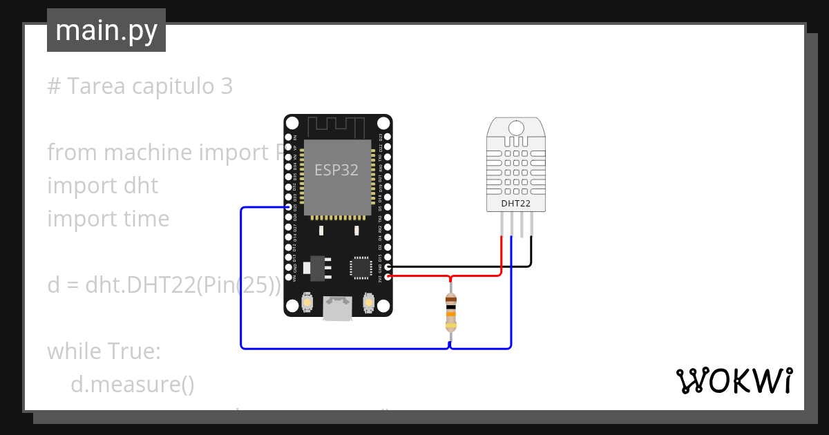 dht22 Copy - Wokwi ESP32, STM32, Arduino Simulator