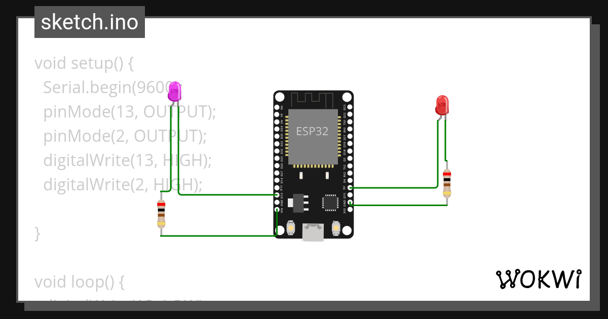 Lab2ledonoff Wokwi Esp32 Stm32 Arduino Simulator 2466