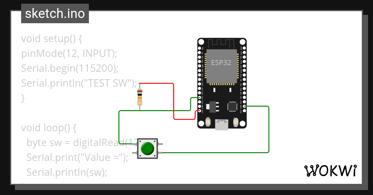 Lab1_4-sw_INPUT_RRpullup - Wokwi ESP32, STM32, Arduino Simulator