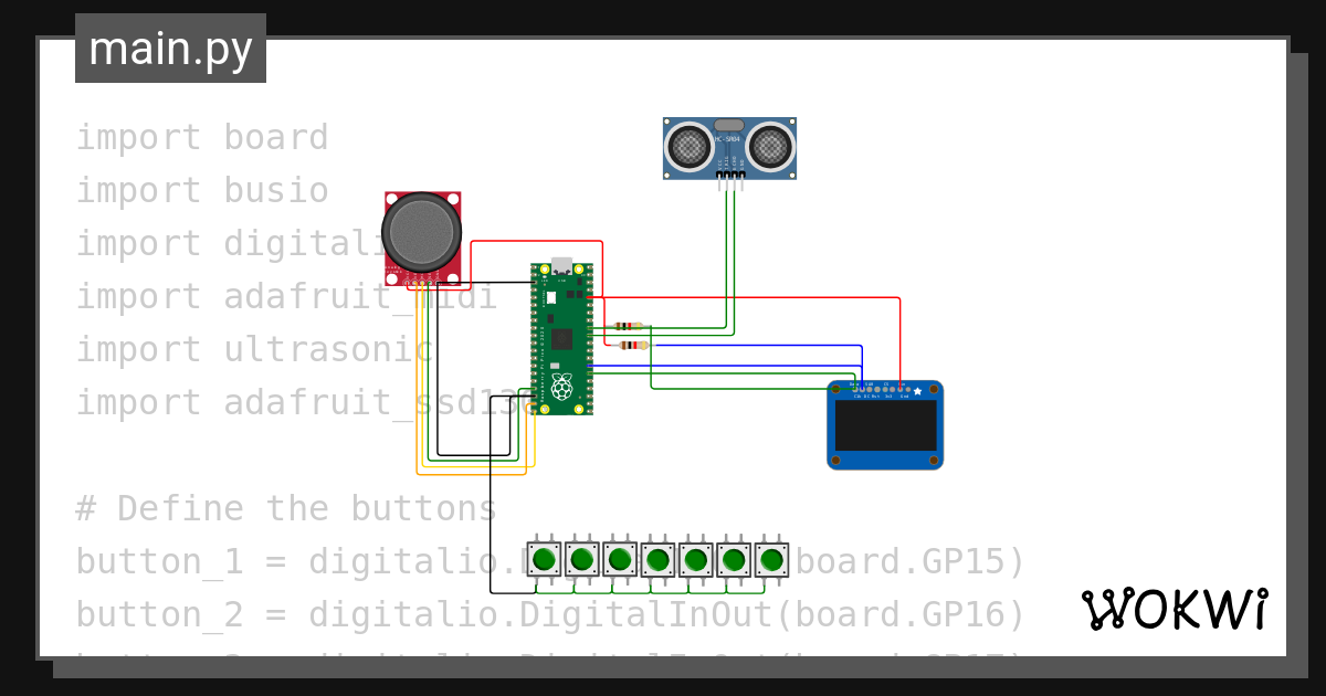 Midiakctrl Wokwi Esp32 Stm32 Arduino Simulator
