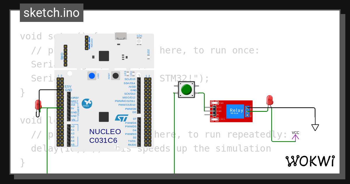 Nucleo64 C031c6 Wokwi Esp32 Stm32 Arduino Simulator 9758