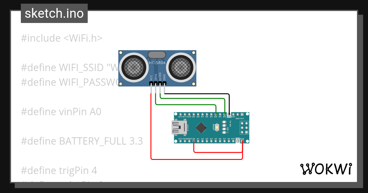 waterLevel_v3 - Wokwi ESP32, STM32, Arduino Simulator