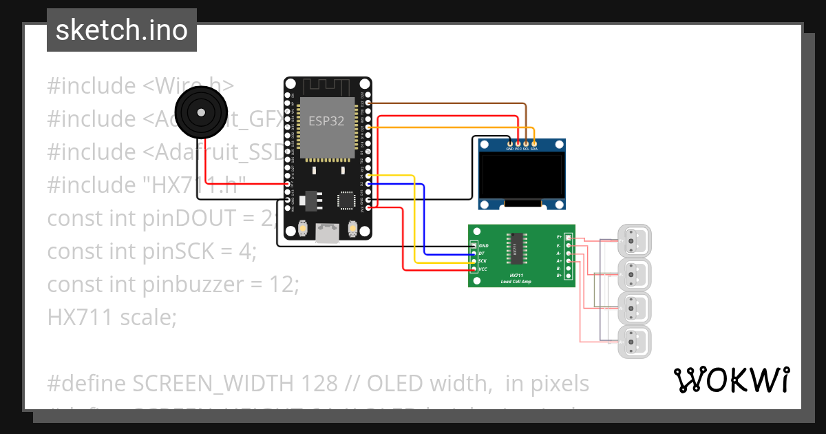 esp32 oled Copy - Wokwi ESP32, STM32, Arduino Simulator