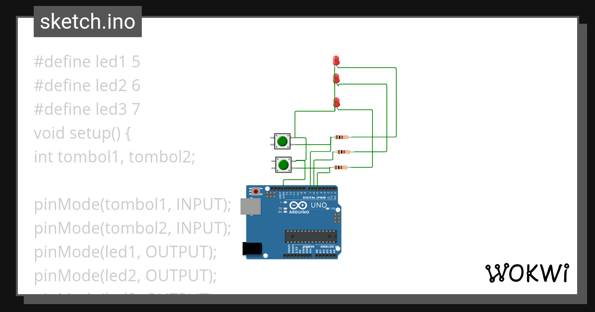 Uji Wokwi Esp32 Stm32 Arduino Simulator 