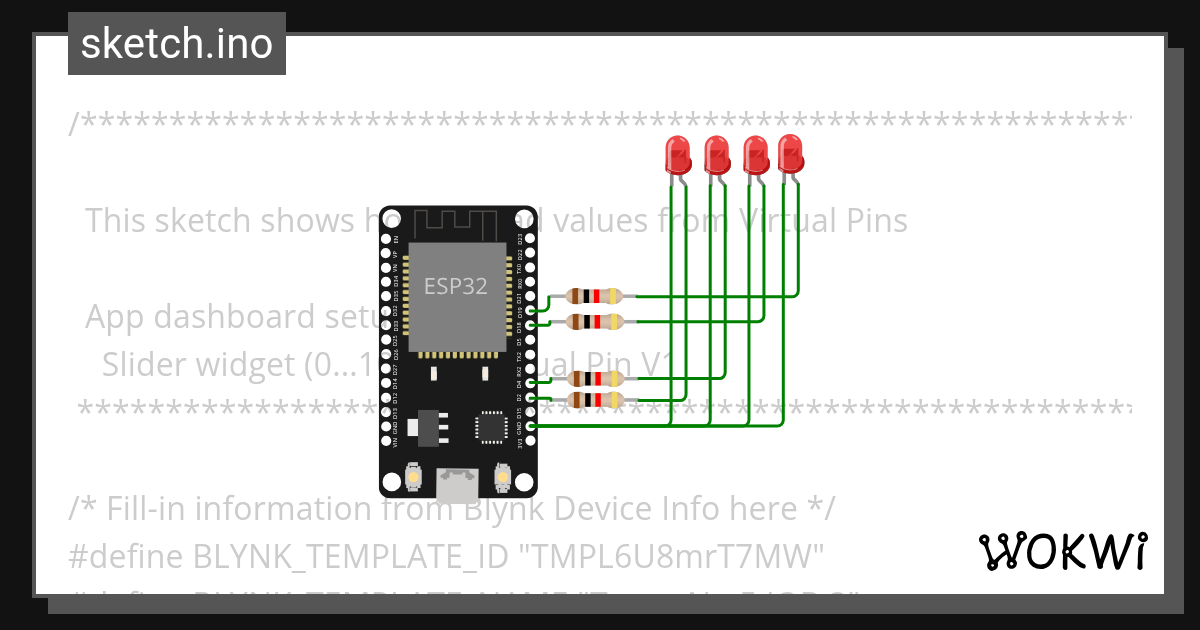 Tugas No 5 JOB 3 - Wokwi ESP32, STM32, Arduino Simulator